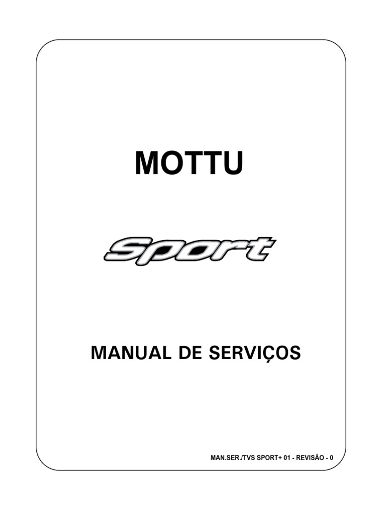 Manual de serviços - Mottu Sport | PDF | Óleo de motor | Motores