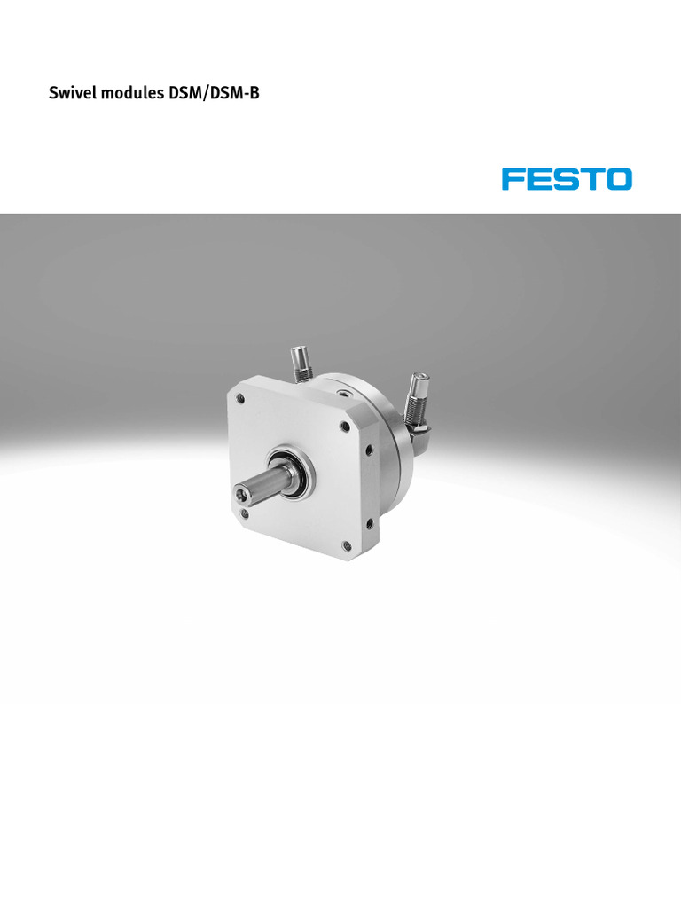 Swivel Modules DSM DSM B | PDF | Mechanical Engineering