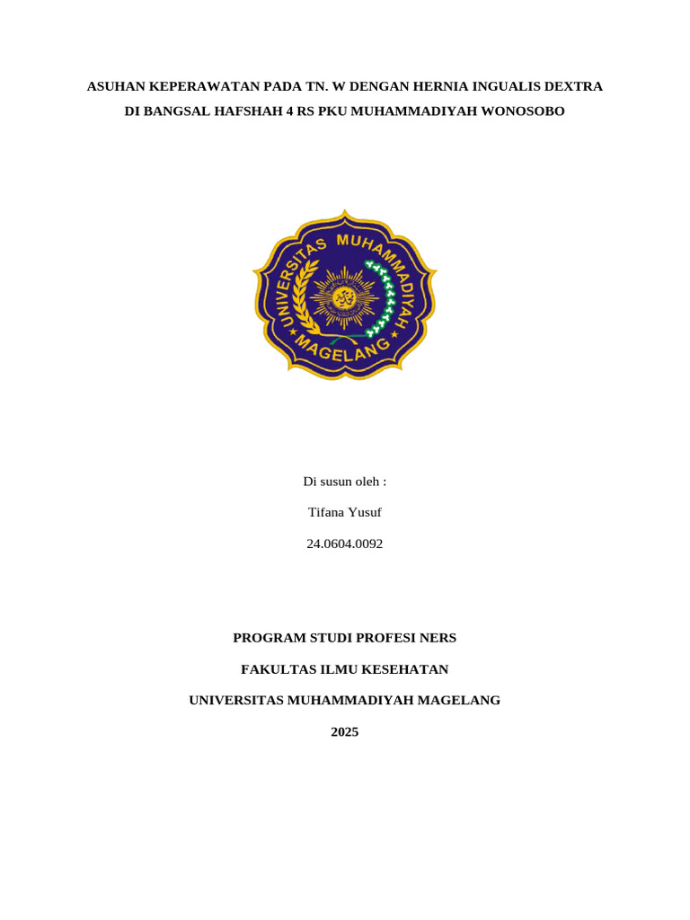 Askep Hernia Tifan | PDF