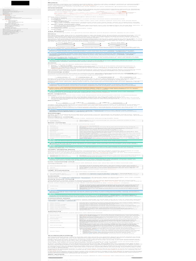 Rules - OPNsense Documentation | PDF | Firewall (Computing) | Transmission Control Protocol