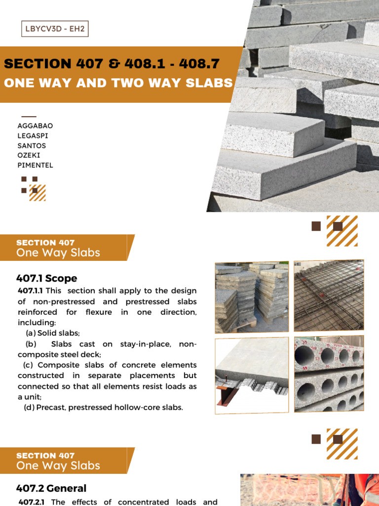 NSCP - Section 407 & 408.1-408.7 | PDF | Beam (Structure) | Prestressed ...