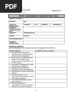 4 Pre - & Post-Moderation Forms 2022 | PDF | Teachers | Behavior ...