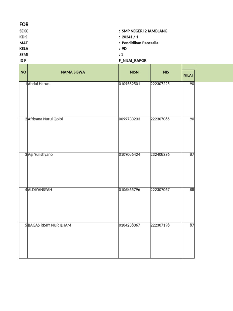 Nil - Rapor - 20241 - 200010300 - 9D | PDF