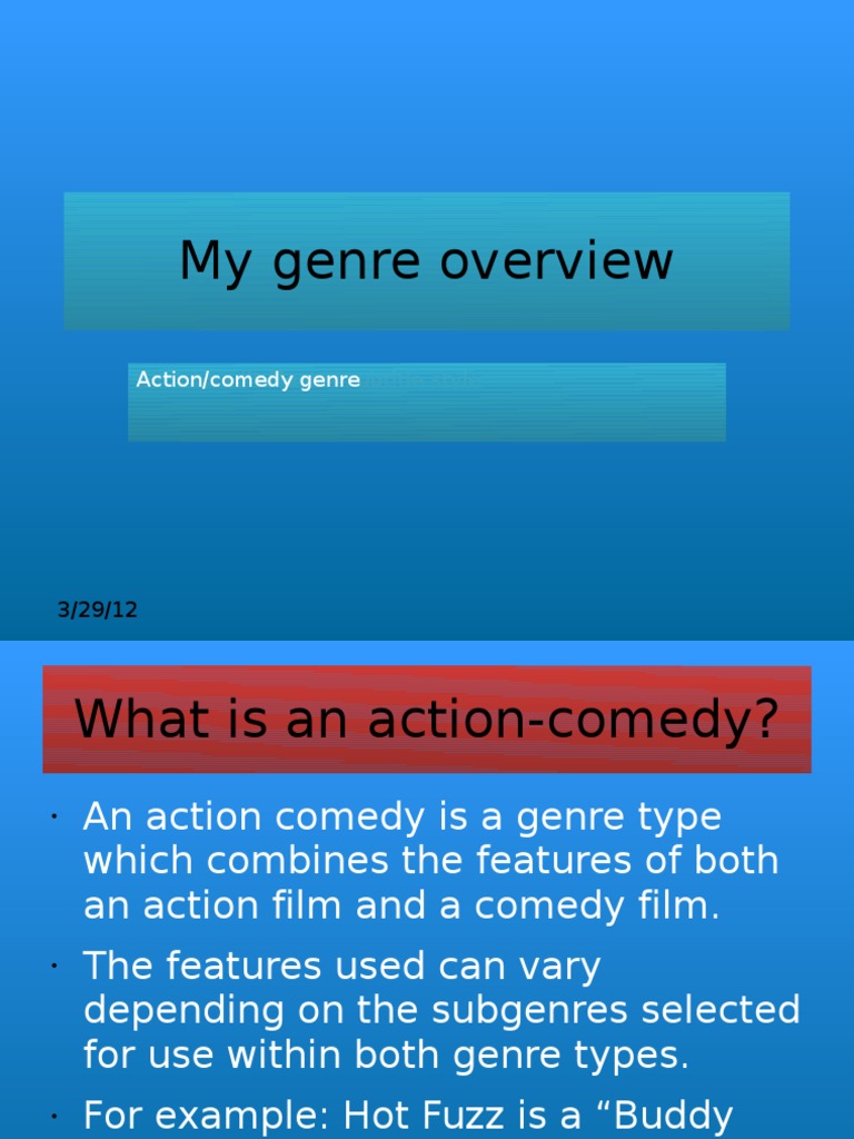 Action-Comedy Genre Overview | PDF | Games & Activities