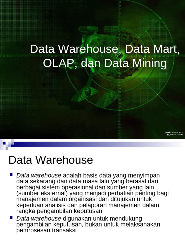 Data Warehouse Dan OLAP | PDF