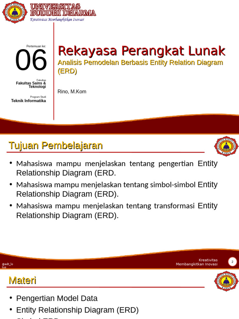 Pertemuan 06 - Pemodelan Analisis Berbasis Data | PDF