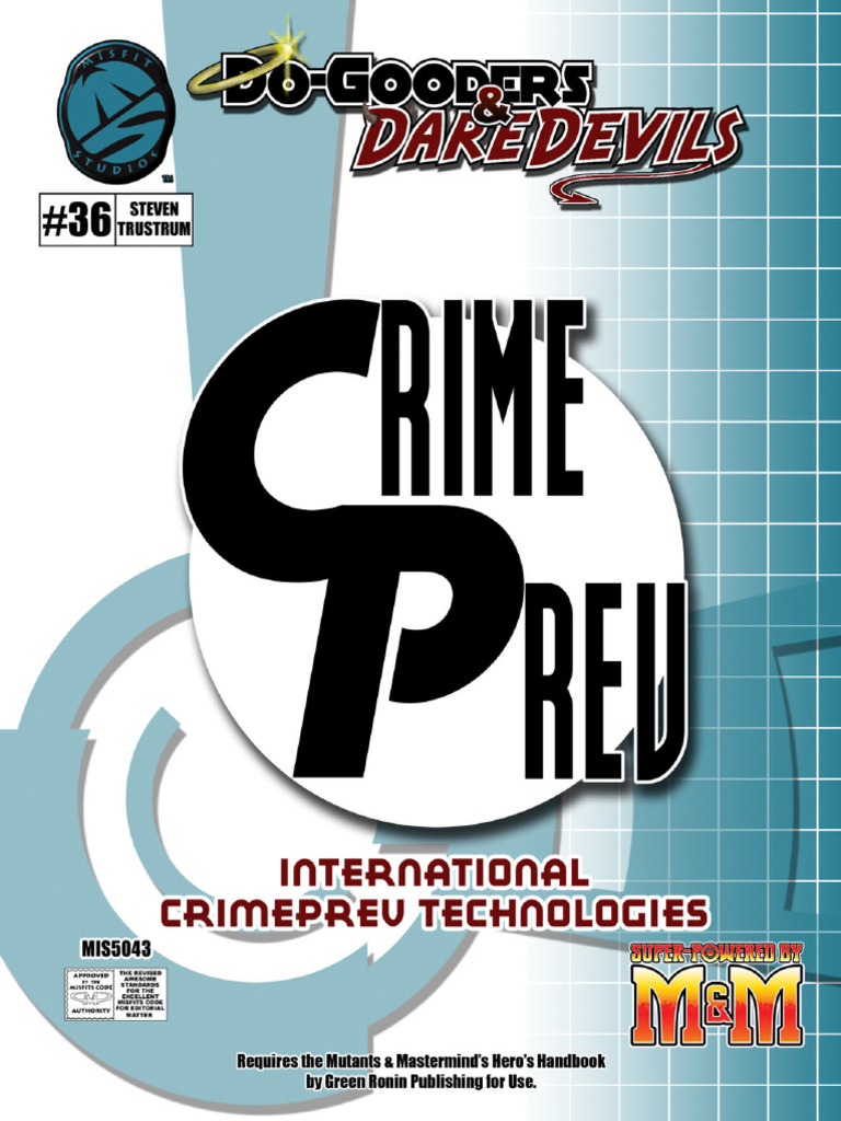 Misfit Studios - Do-Gooders & Daredevils - International CrimePrev Technologies | PDF ...