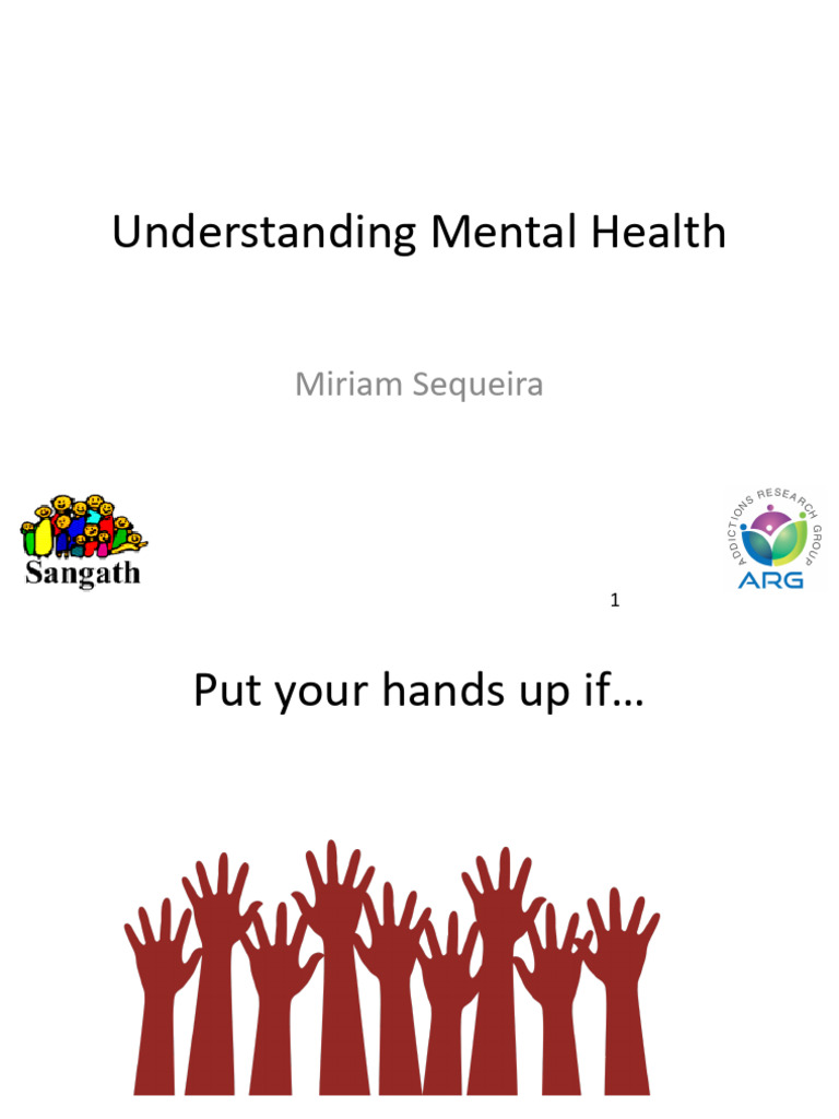 Understanding Mental Health | PDF | Mental Disorder | Anxiety