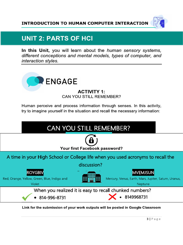 Module 2 Parts of HCI | PDF
