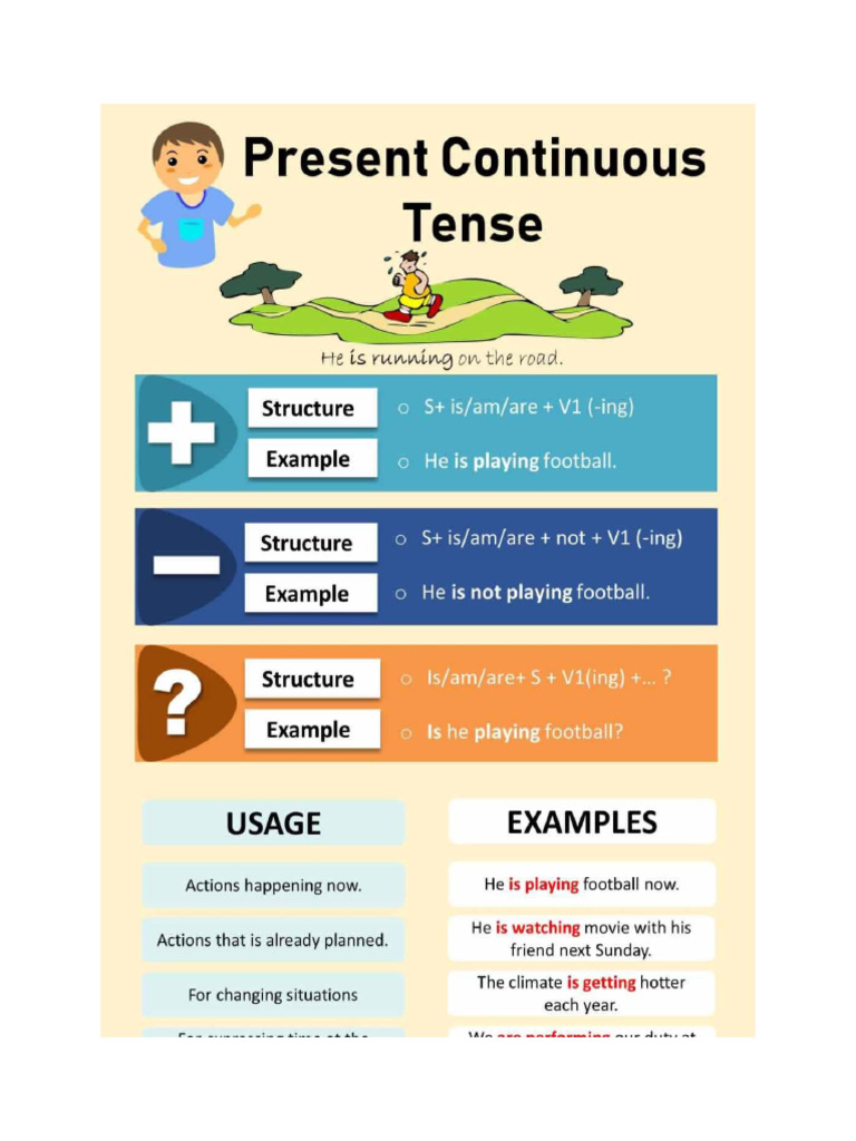 Present Continous | PDF
