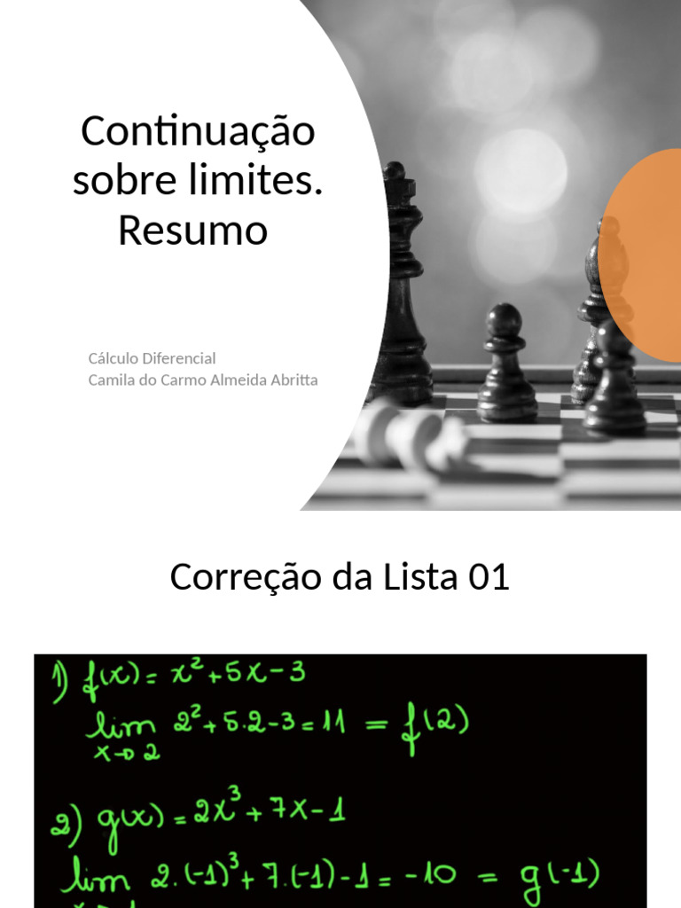 C%C3%A1lculo+Diferencial Aula09 2025 | PDF