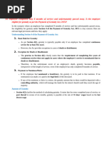 Gratuity Form 'L' Payment Notice | PDF