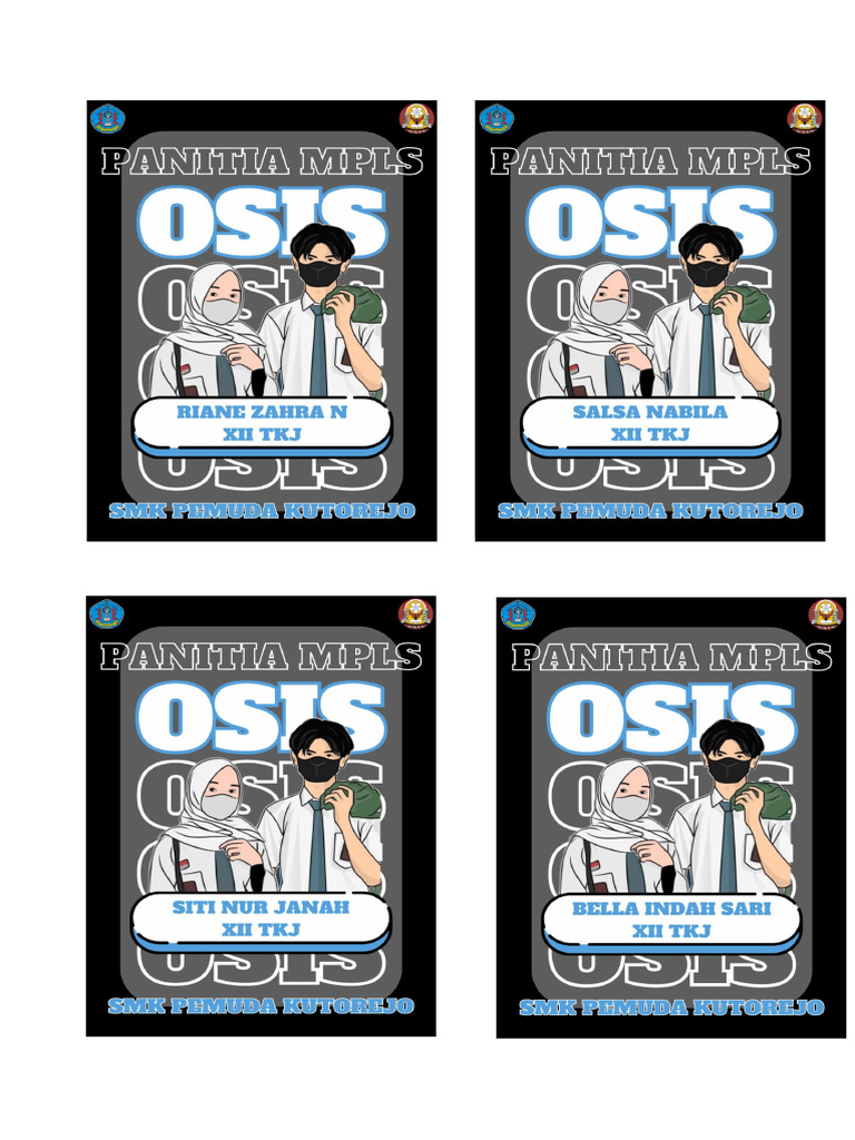 Name Tag Osis | PDF