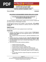 Threshold Limit Increase Form | PDF