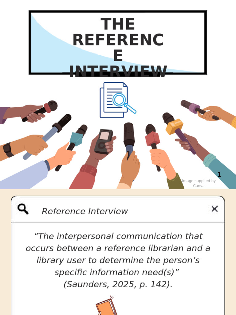 The Reference Interview | PDF | Information Science | Communication