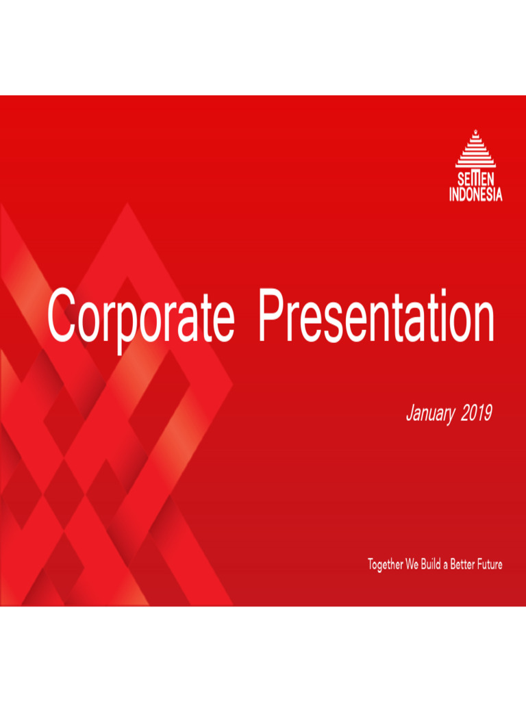 SMGR Corporate Presentation Overview | PDF | Business