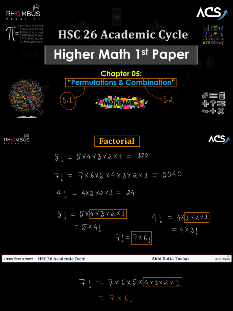 Permutation Lec 1 | PDF
