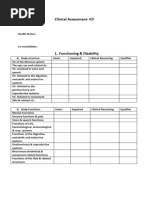 ICF Model Template Overview | PDF