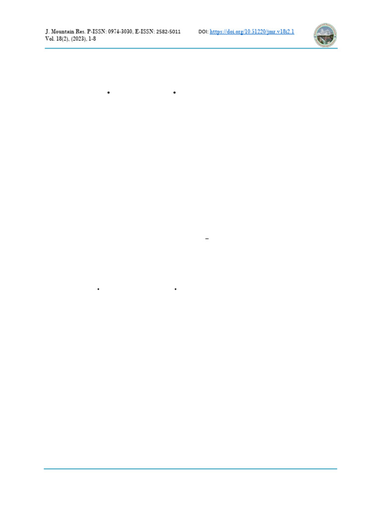 1 JMR 2023 December Bhatt | PDF | Zoology