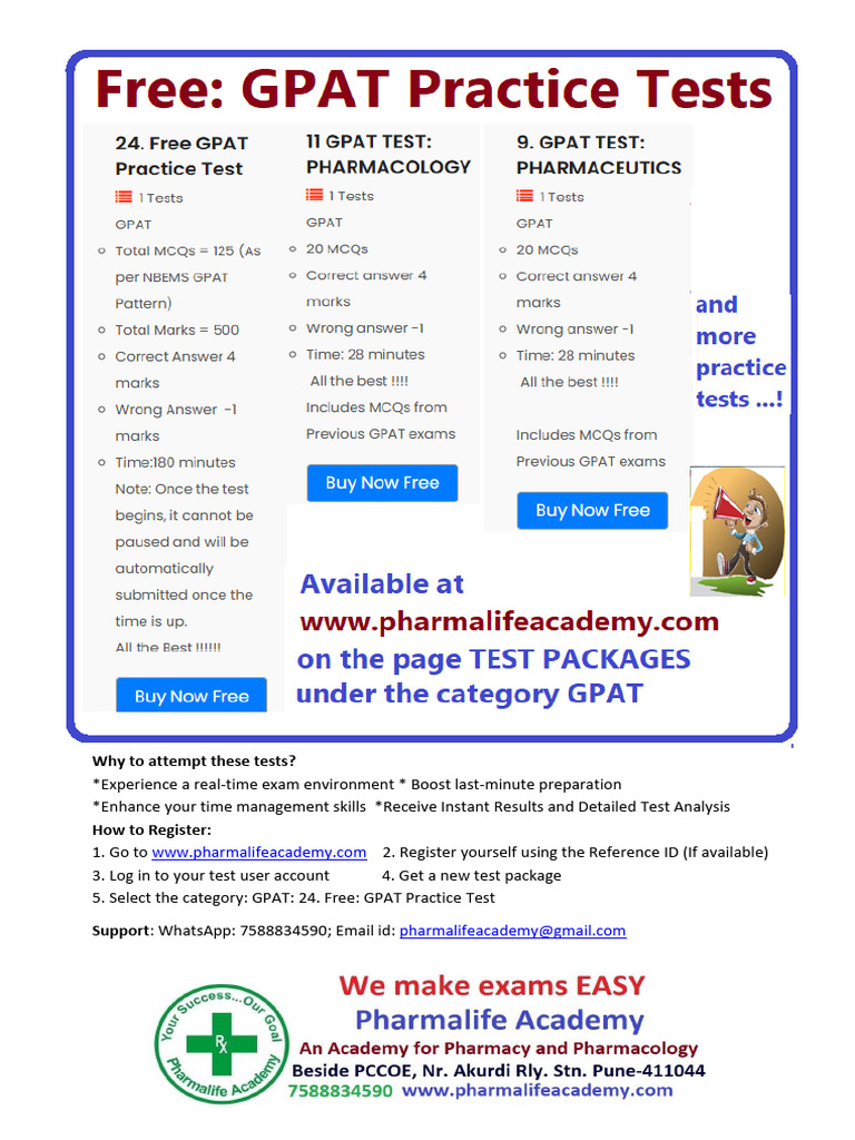 Details About Free Gpat Practice Tests | PDF
