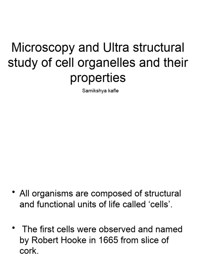 Cell Organelles: Structure & Function | PDF | Endoplasmic Reticulum ...