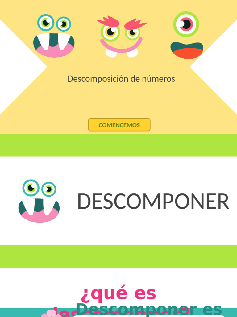 Descomponer Numeros | PDF