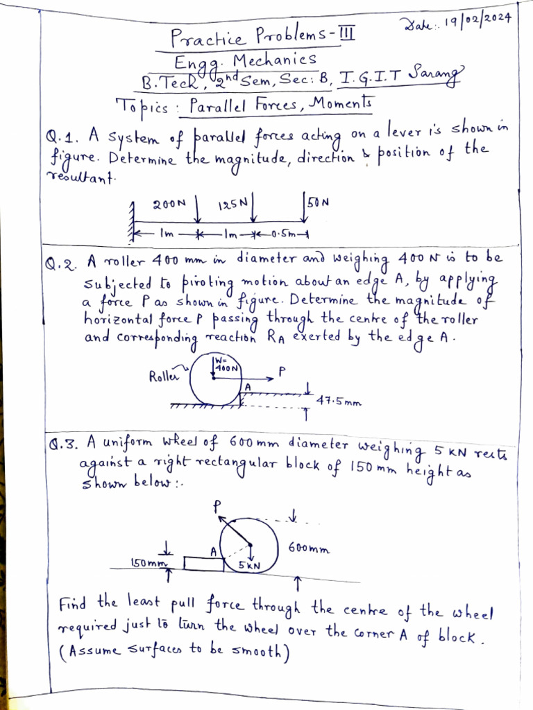Practice Problems III | PDF