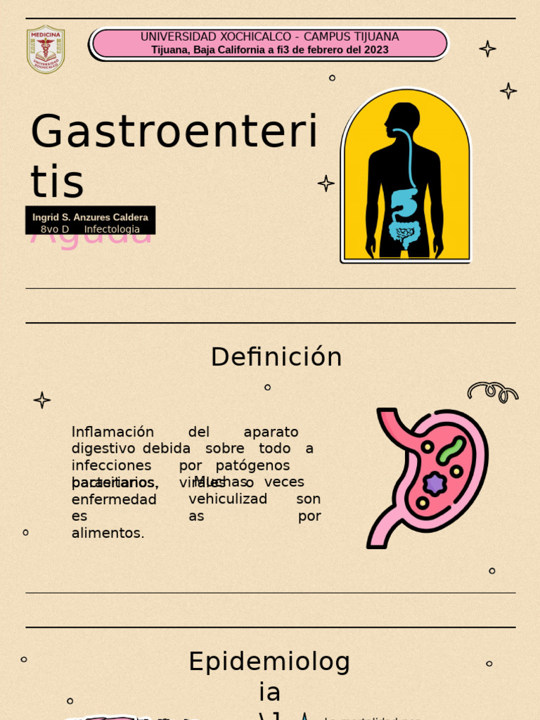 Gastroenteritis Aguda | PDF | Diarrea | Especialidades Medicas