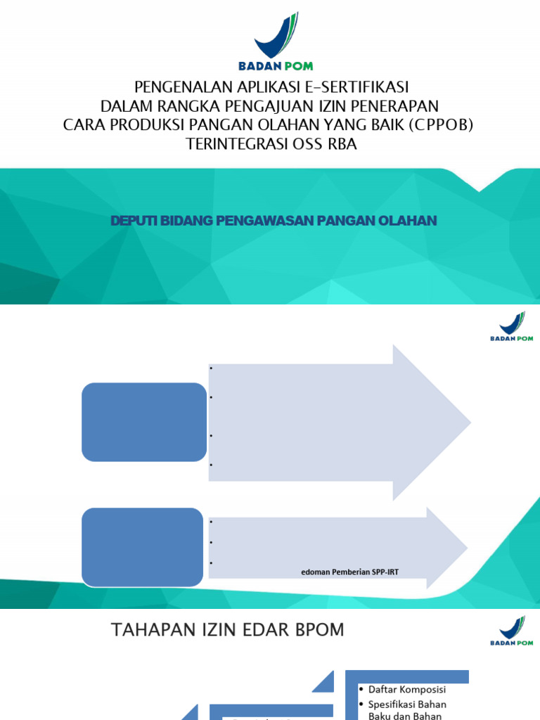 Tata Cara Pendafataran IP CPPOB Melalui E-Sertifikasi Dan Registrasi ...