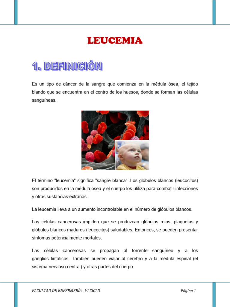 Leucemia | PDF | Leucemia | Terapia de radiación
