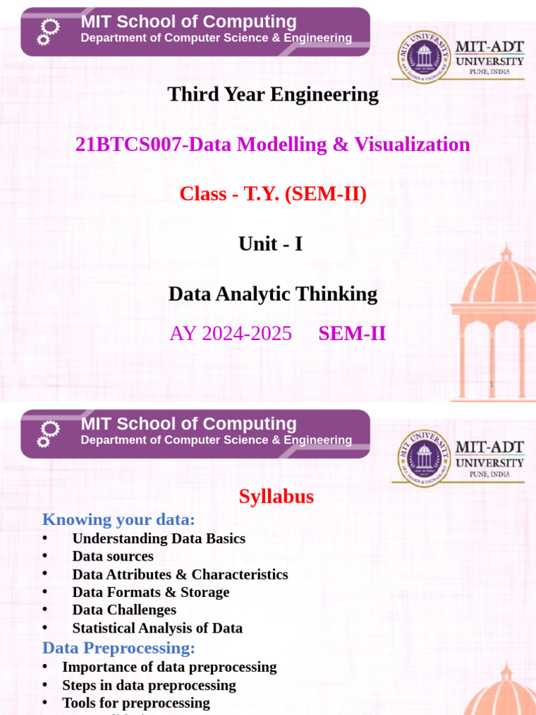 DMV unit-1-RSK Bewbfvruvbrgvberuvbervbvhh9own | PDF | Level Of Measurement | Data