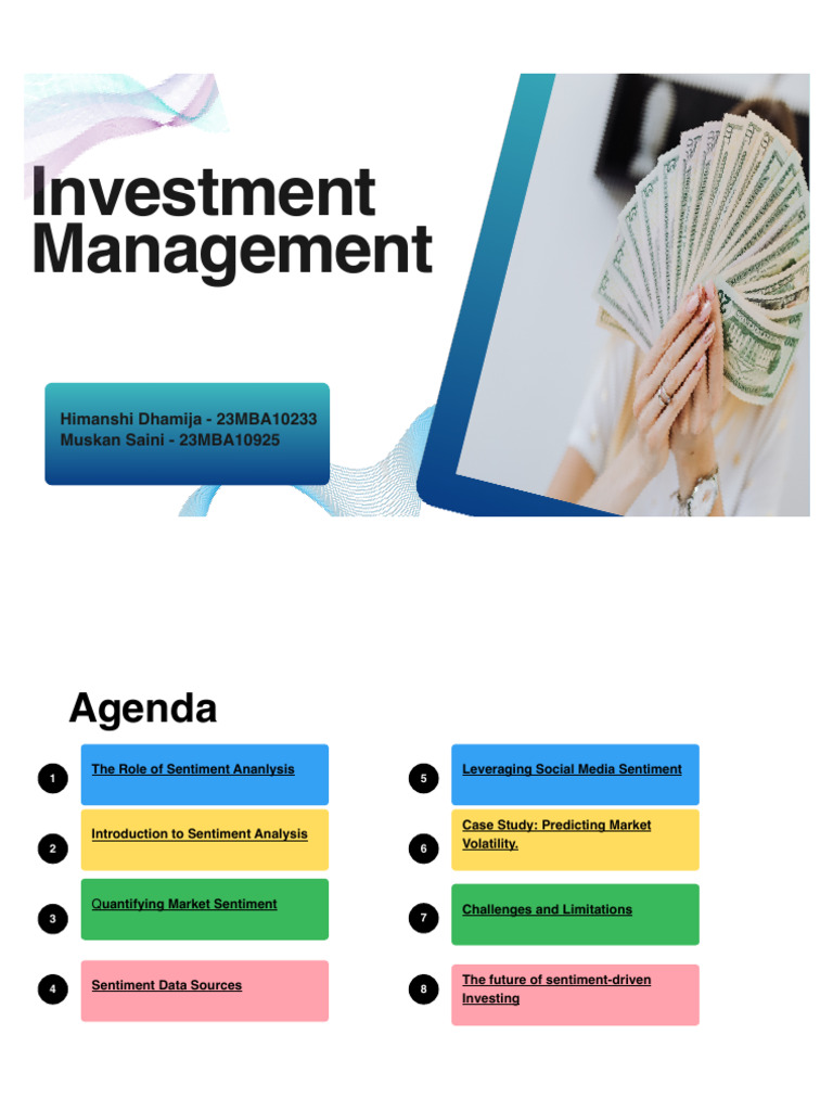 The Role of Sentiment Analysis in Stock Market Predictions | PDF | Social Media | Popular ...