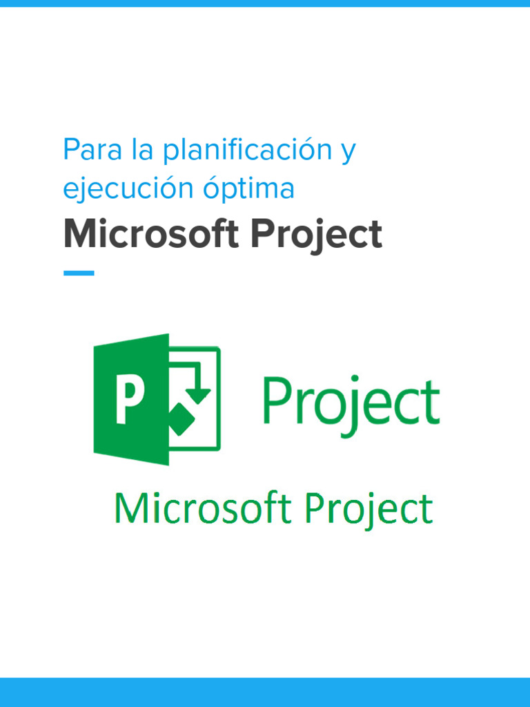 Guía Microsoft Project | PDF | Software | Microsoft
