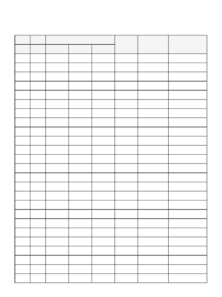 Workout Tracking Sheet Portrait Proper | PDF