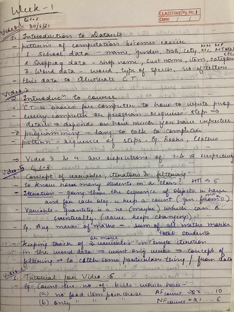 Computational Thinking | PDF