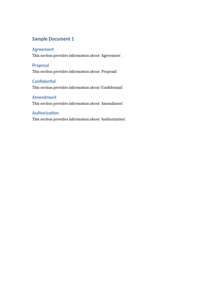 Sample Document 1 | PDF