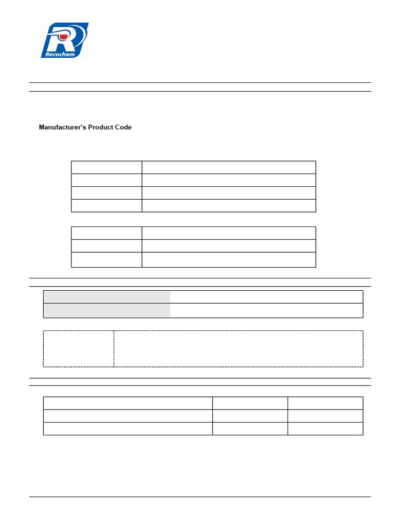Reco-Cool OAT 10X Superconcentrate Green v4 MSDS | PDF | Dangerous ...