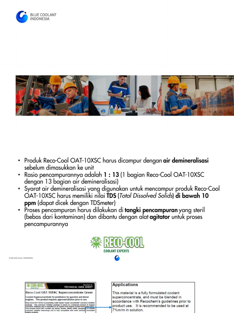 Prosedur Penggunaan Reco-Cool OAT-10XSC | PDF