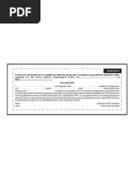 OBC Self-Declaration Form for ALP 2024 | PDF
