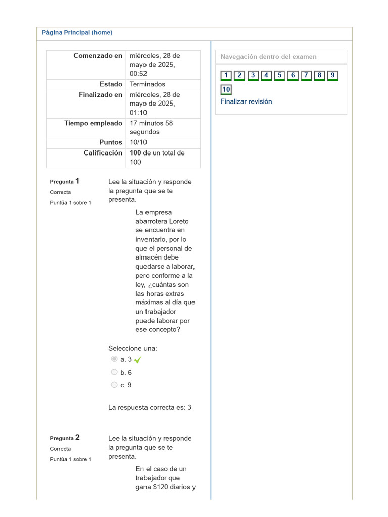 Examn 2 - Ingresos, Subsidios e Impuestos | PDF | Salario