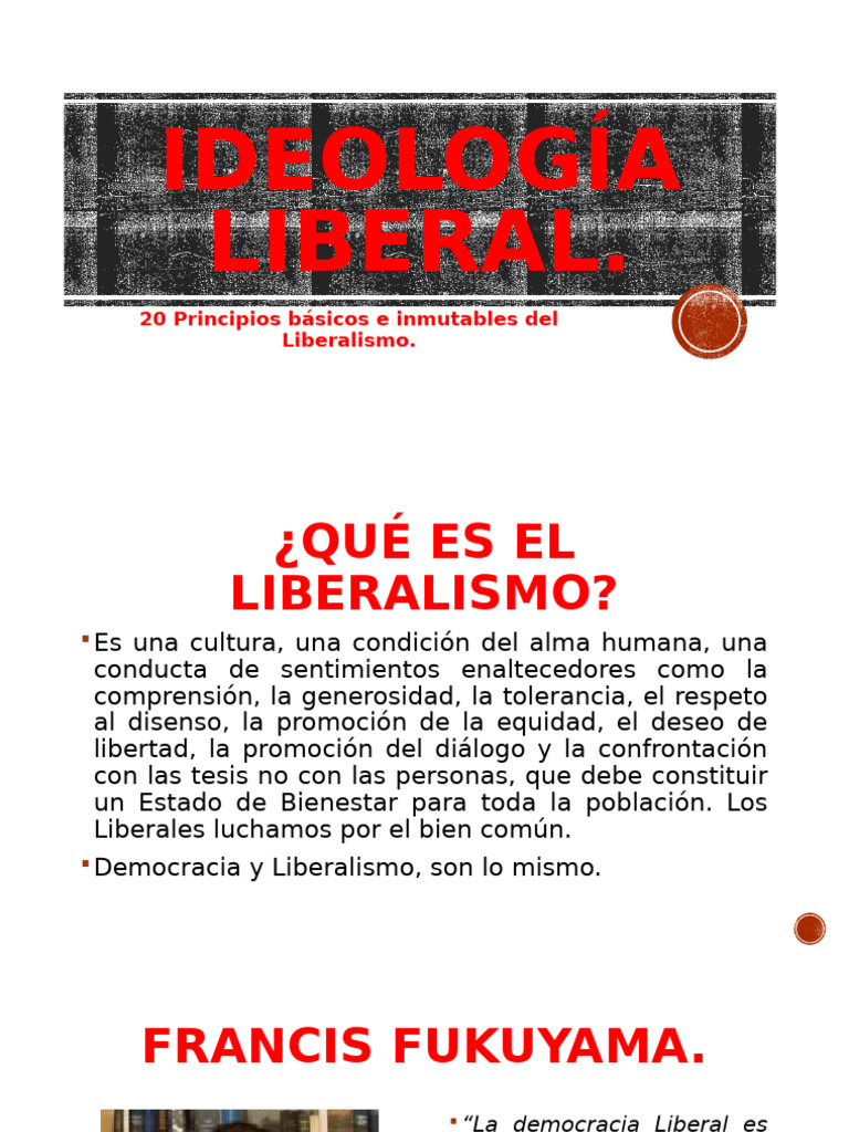 Ideología Liberal | PDF | Liberalismo | Libertad