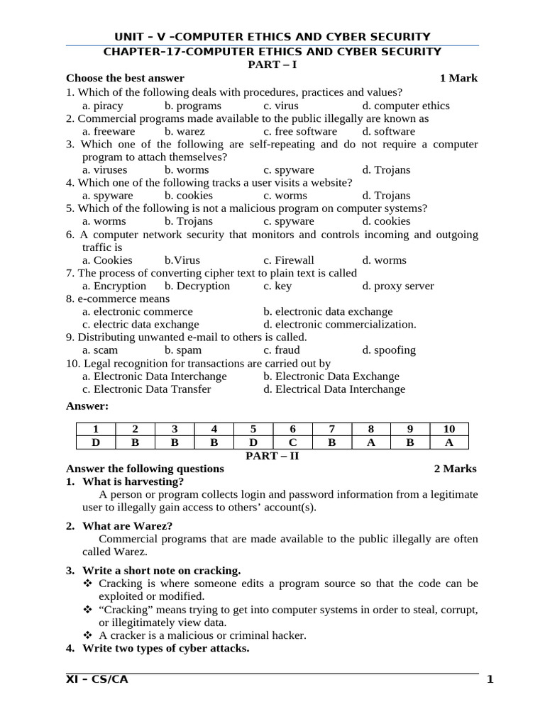 Chapter 17 - Book Back | PDF | Malware | Security