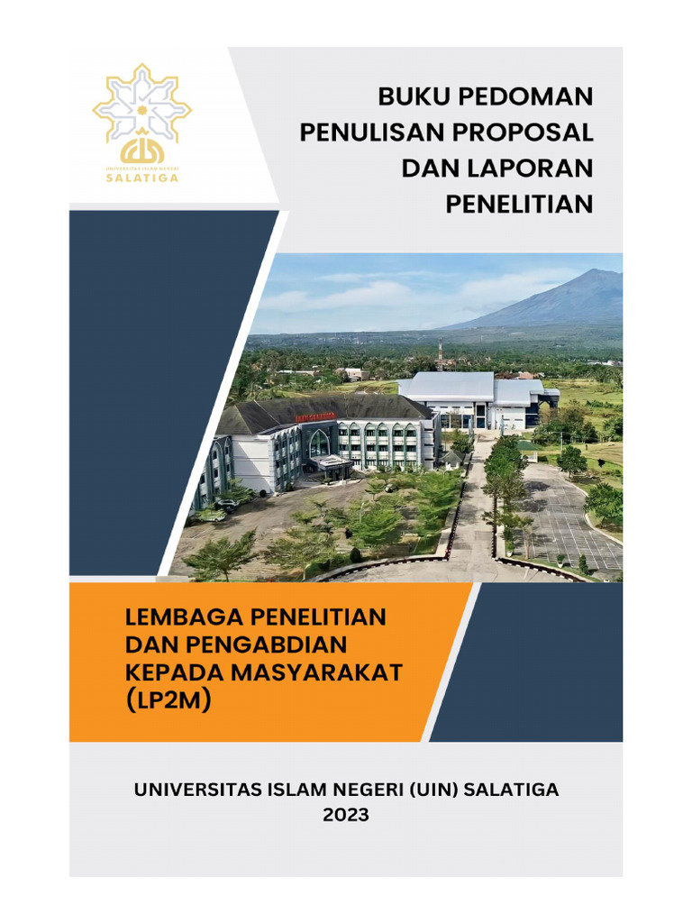 Pedoman Penulisan Proposal LP2M UIN Salatiga | PDF