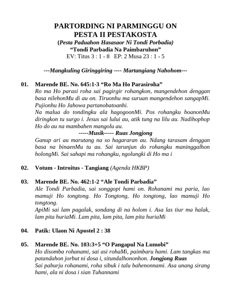 Pentakosta Ii | PDF