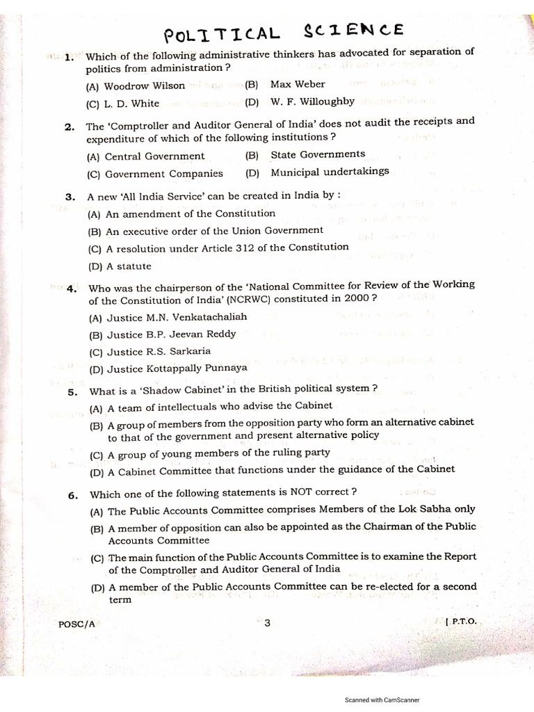 Political Science | PDF