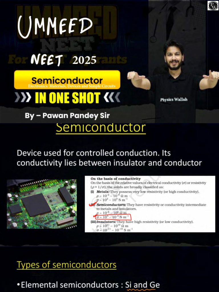 Semiconductor Electronics - Materials, Devices and Simple Circuits (One ...