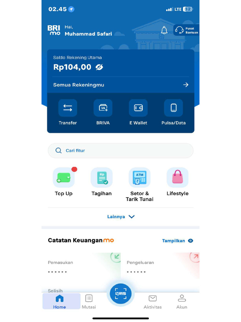Tabungan Rekening | PDF