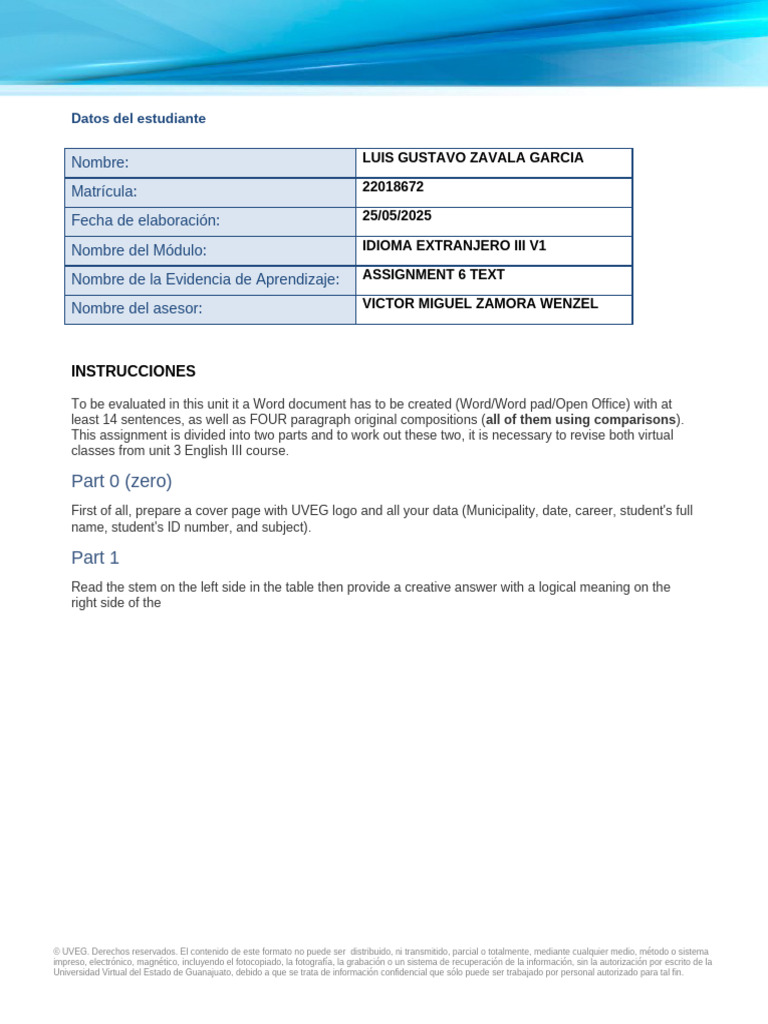 Assignment 6 Text Luis Gustavo Zavala G | PDF | Layoff | Marketing