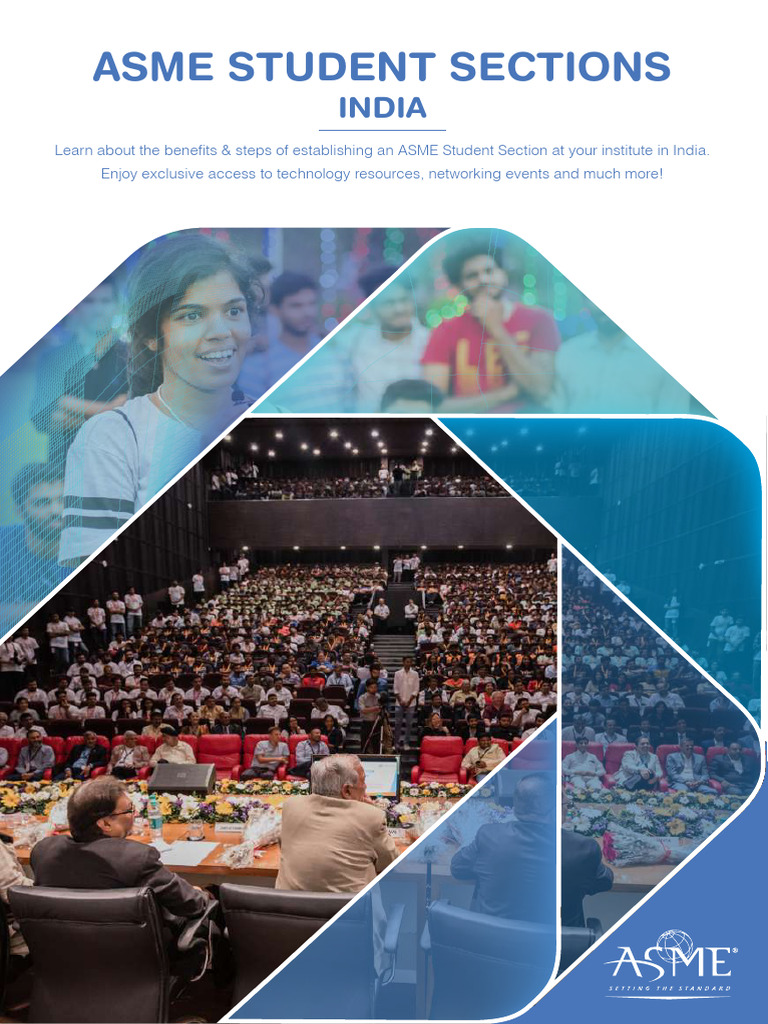 Introduction To ASME Student Sections | PDF