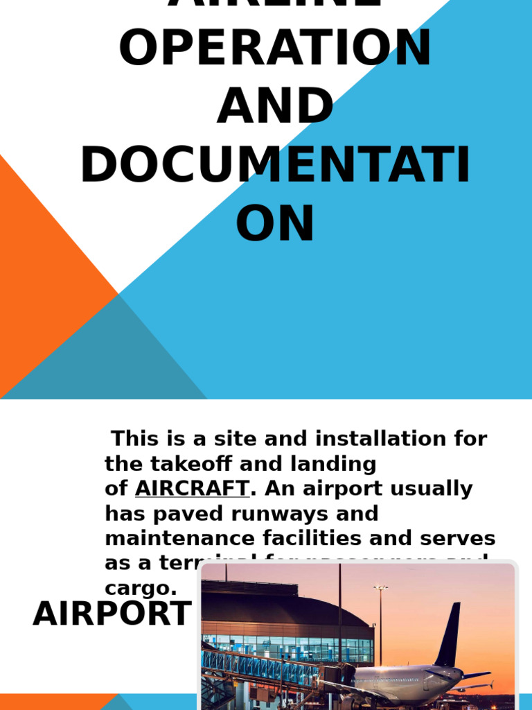 Airline Operation and Documentation | PDF | Airport | Runway